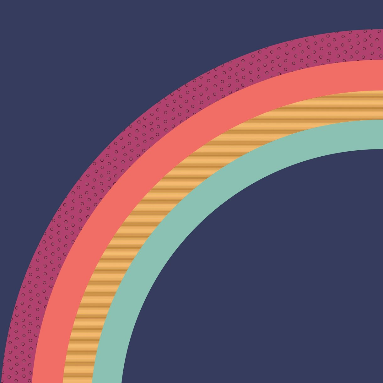 Vintage Rainbow Wallpaper - Buy Customizable Wallpapers Online | Happywall