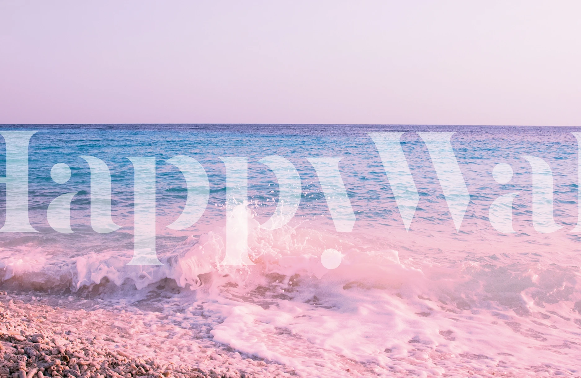Caribbean Ocean Waves Dream 3 wallpaper - Happywall