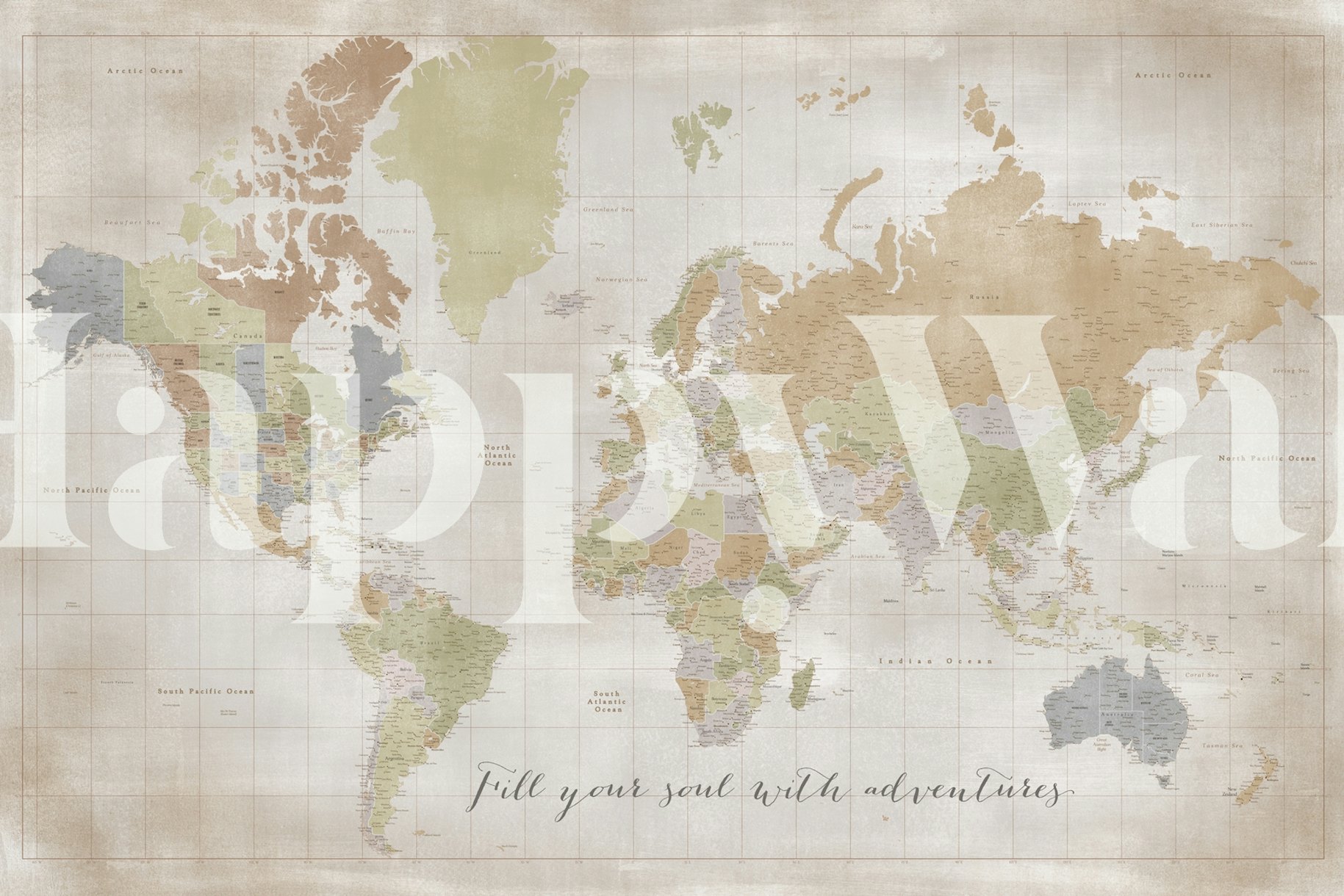 Adventure world map Michelle wallpaper - Happywall