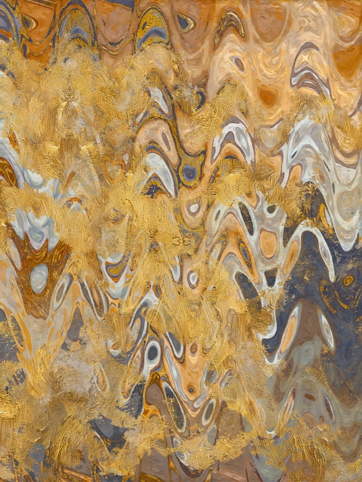 Buy Gold Abstract 4 Wallpaper - Happywall