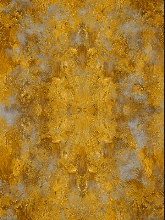 Gold Abstract Wallpaper for Modern Interiors