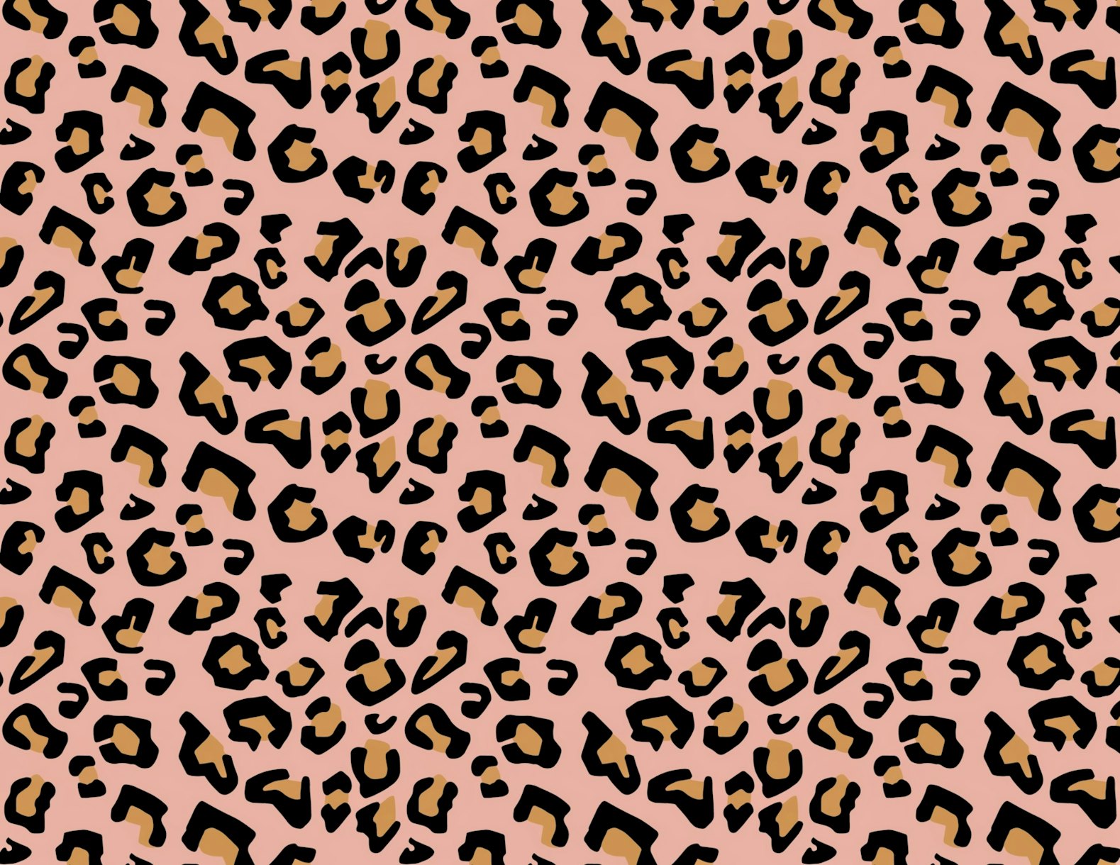 Modern Leopard Animal Print wallpaper - Happywall