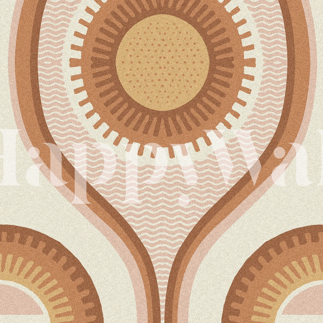 Retro Seventies California Sun Wallpaper - Buy Online at Happywall
