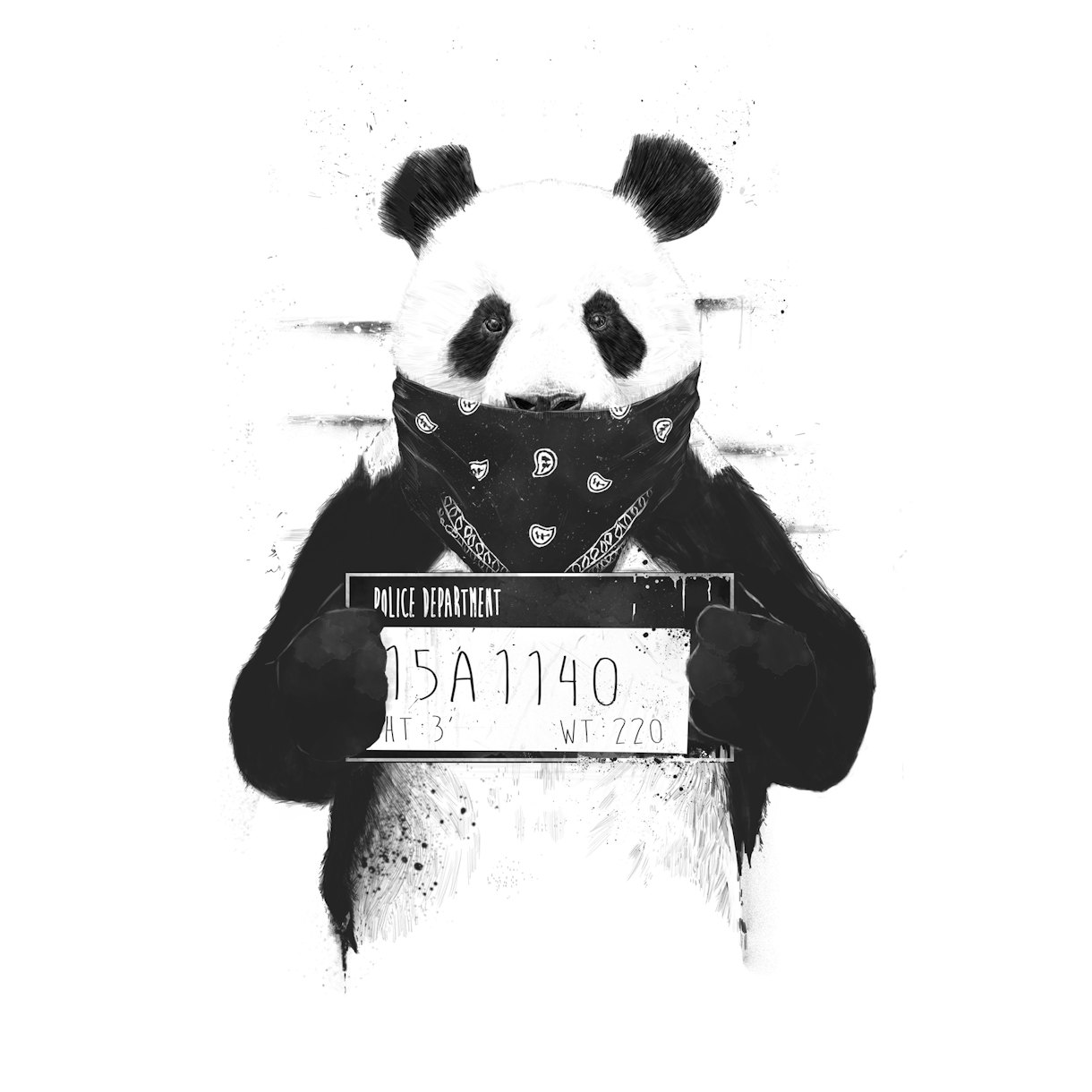 Bad panda wallpaper - Happywall