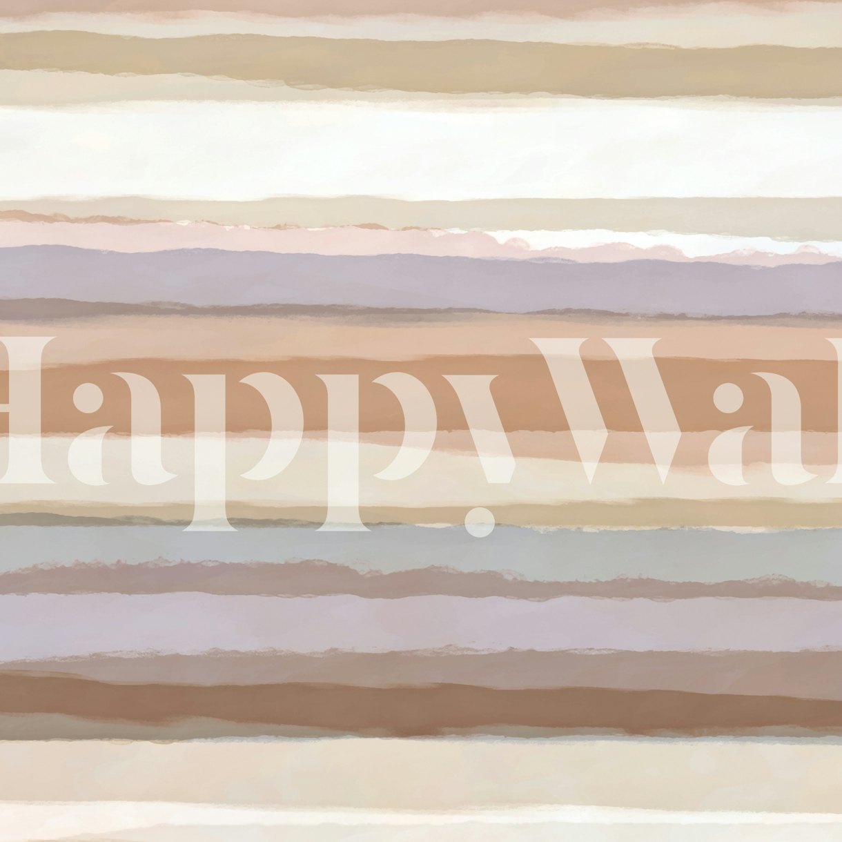 Strips 4A Warm Neutral Pastels wallpaper - Happywall
