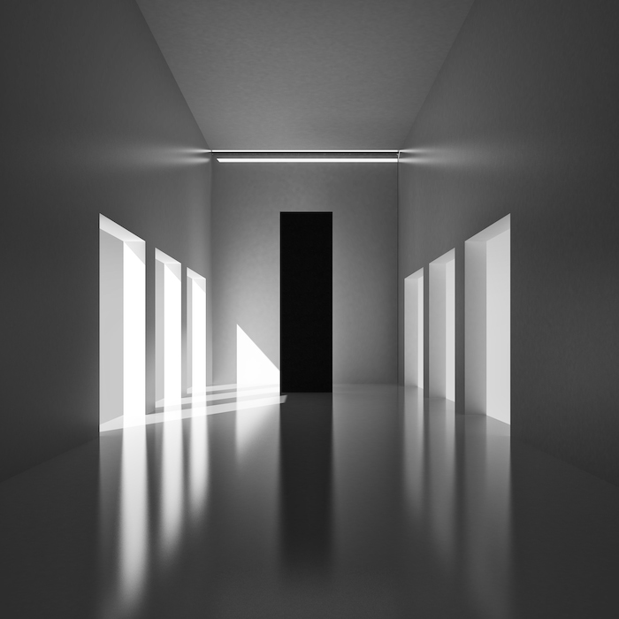 Light and Dimension Wallpaper - Transform Your Space | Happywall