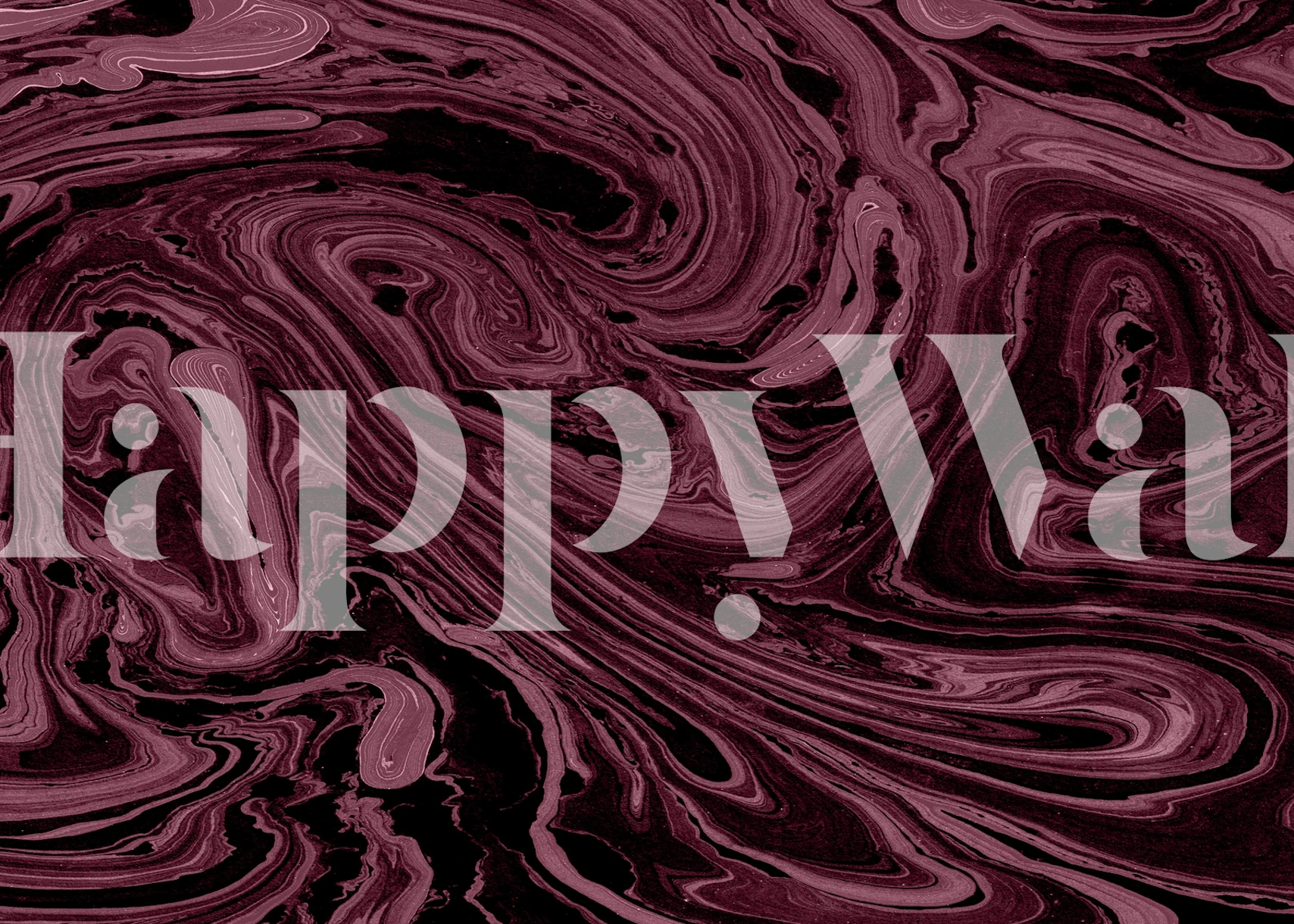 Burgundy Marble wallpaper - Happywall