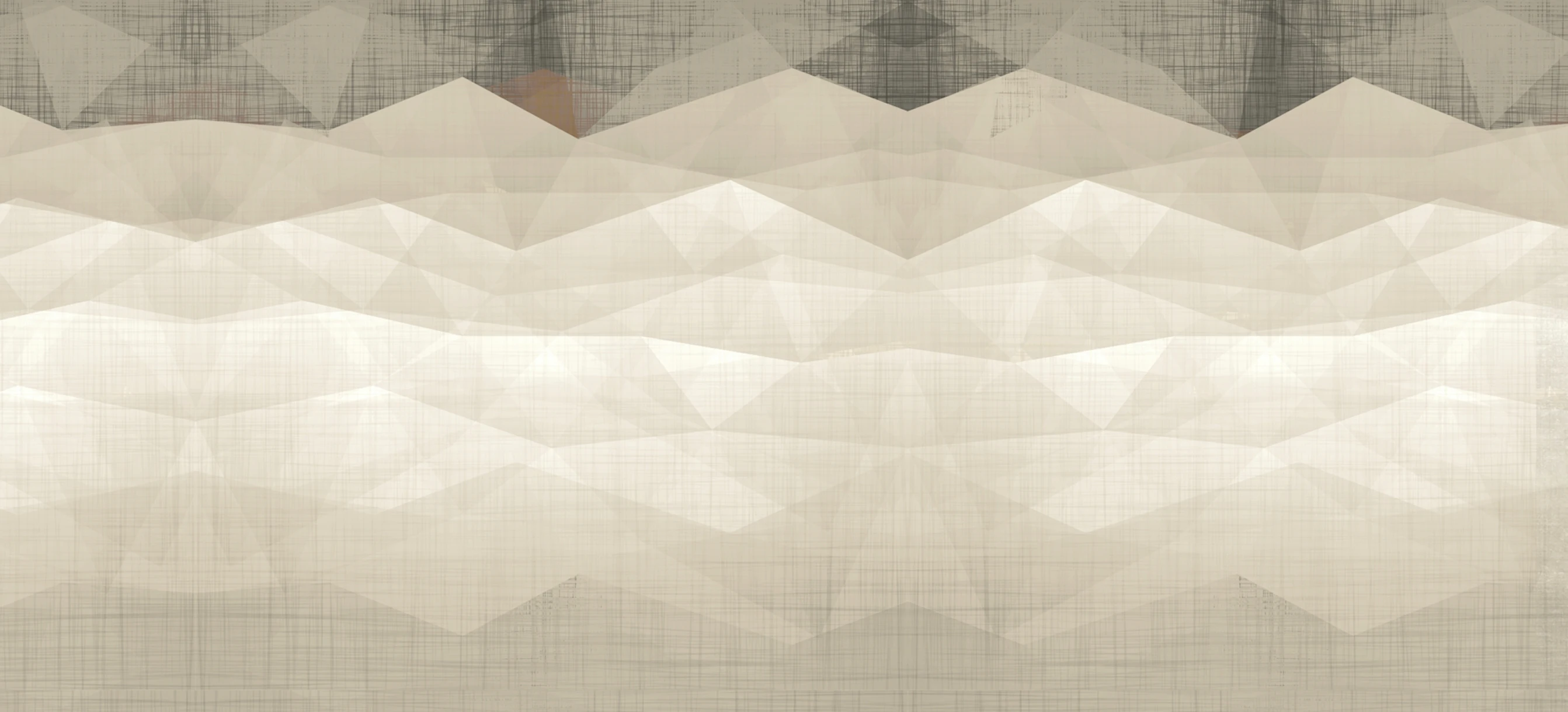 Beige Mountains Wallpaper | Happywall