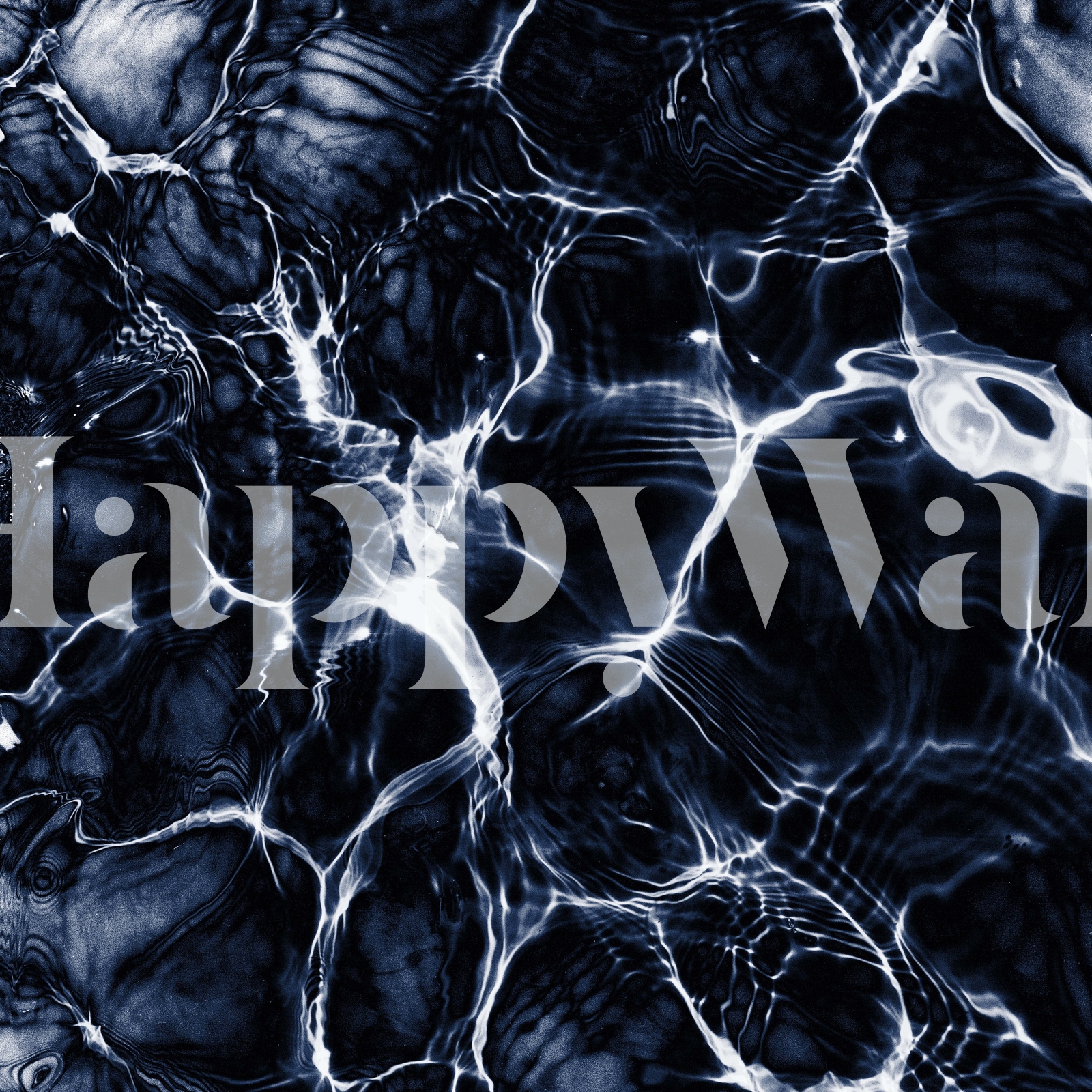 Dark Abstract Water Reflection Wallpaper
