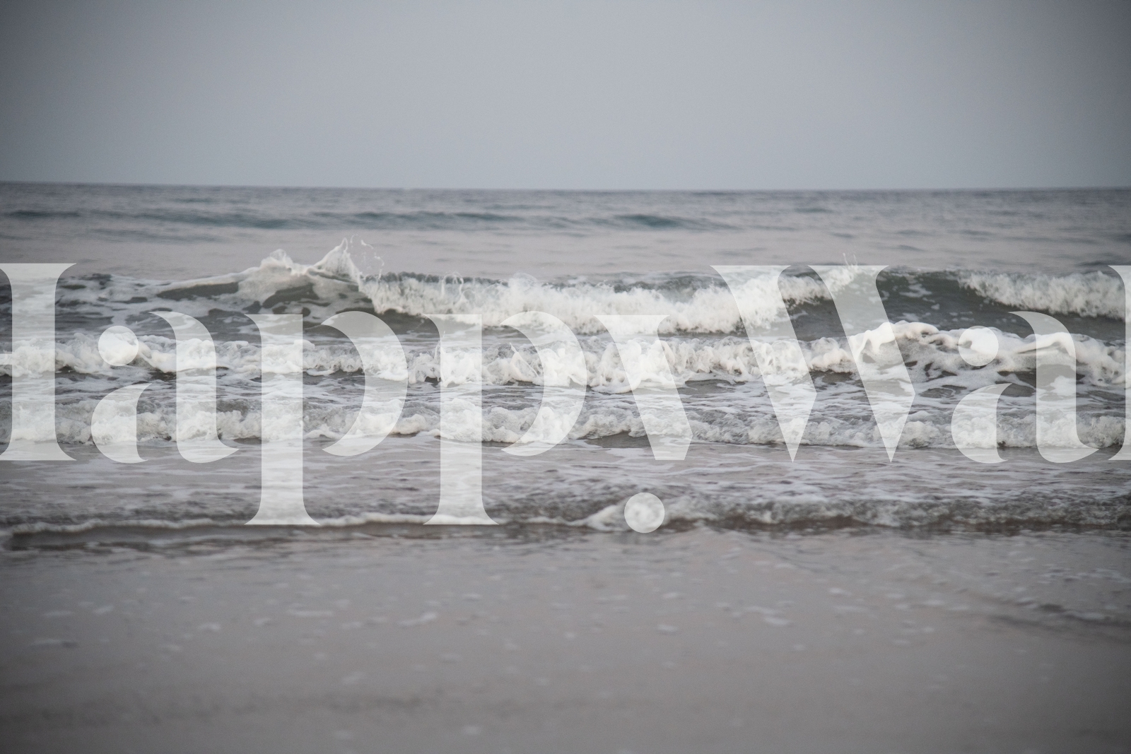 Atlantic Ocean Dream Waves 1 Wallpaper - Buy Online at Happywall
