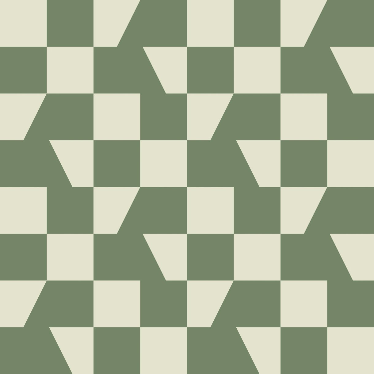 Checkerboard Modernist Wallpaper | Happywall