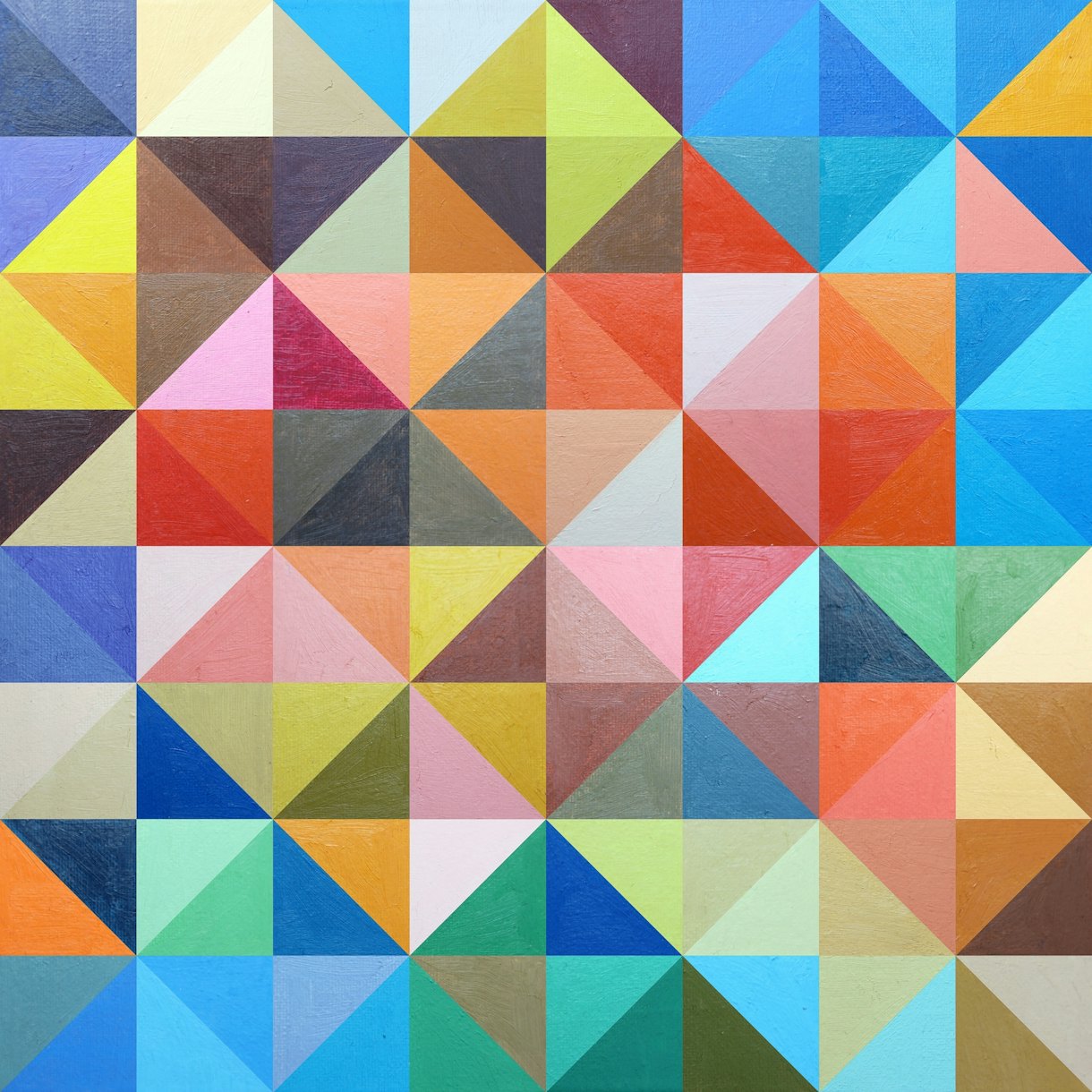 "Harmonies II Wallpaper - Modern Geometric Design | Happywall"