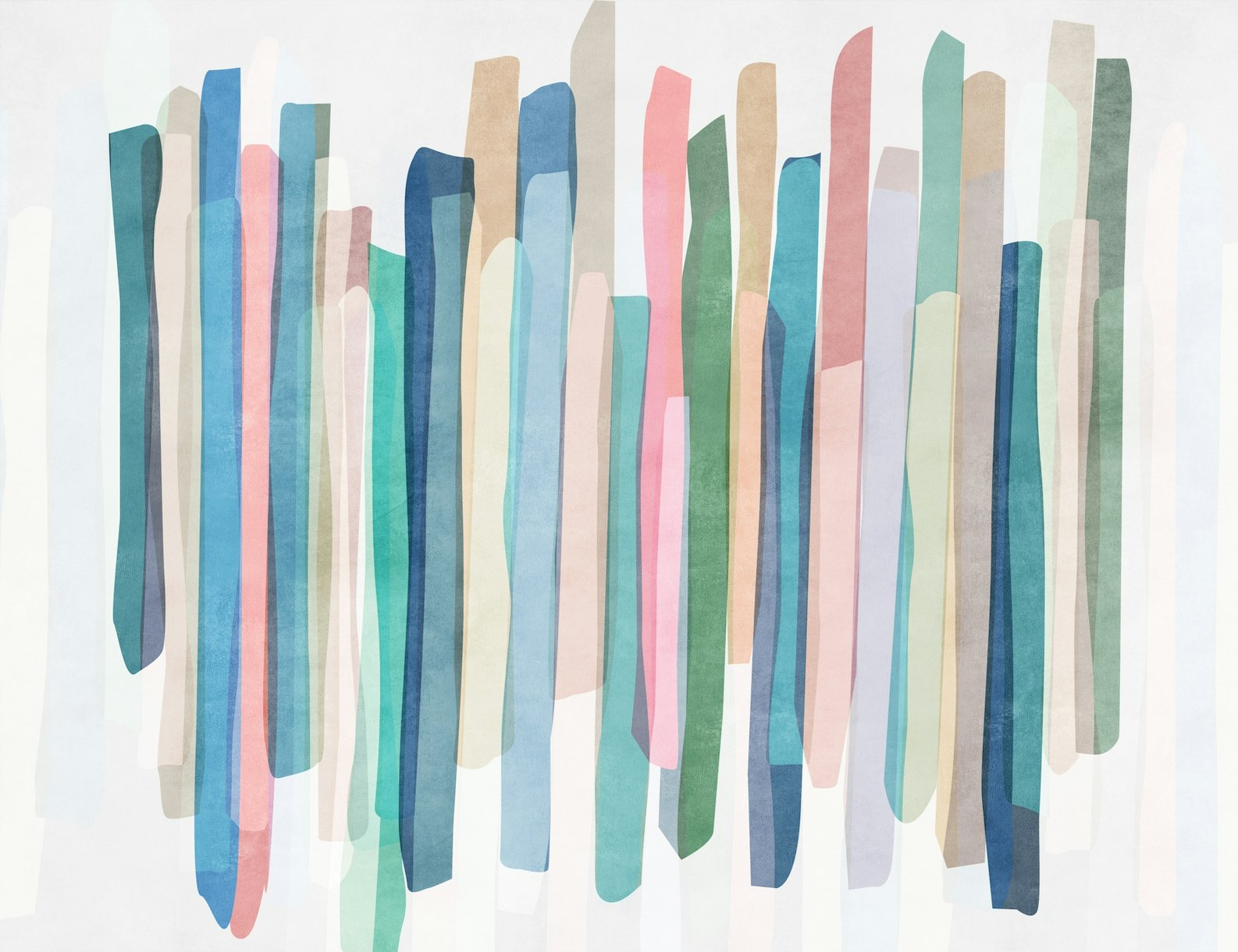 Pastel Stripes 1 Wallpaper - Happywall