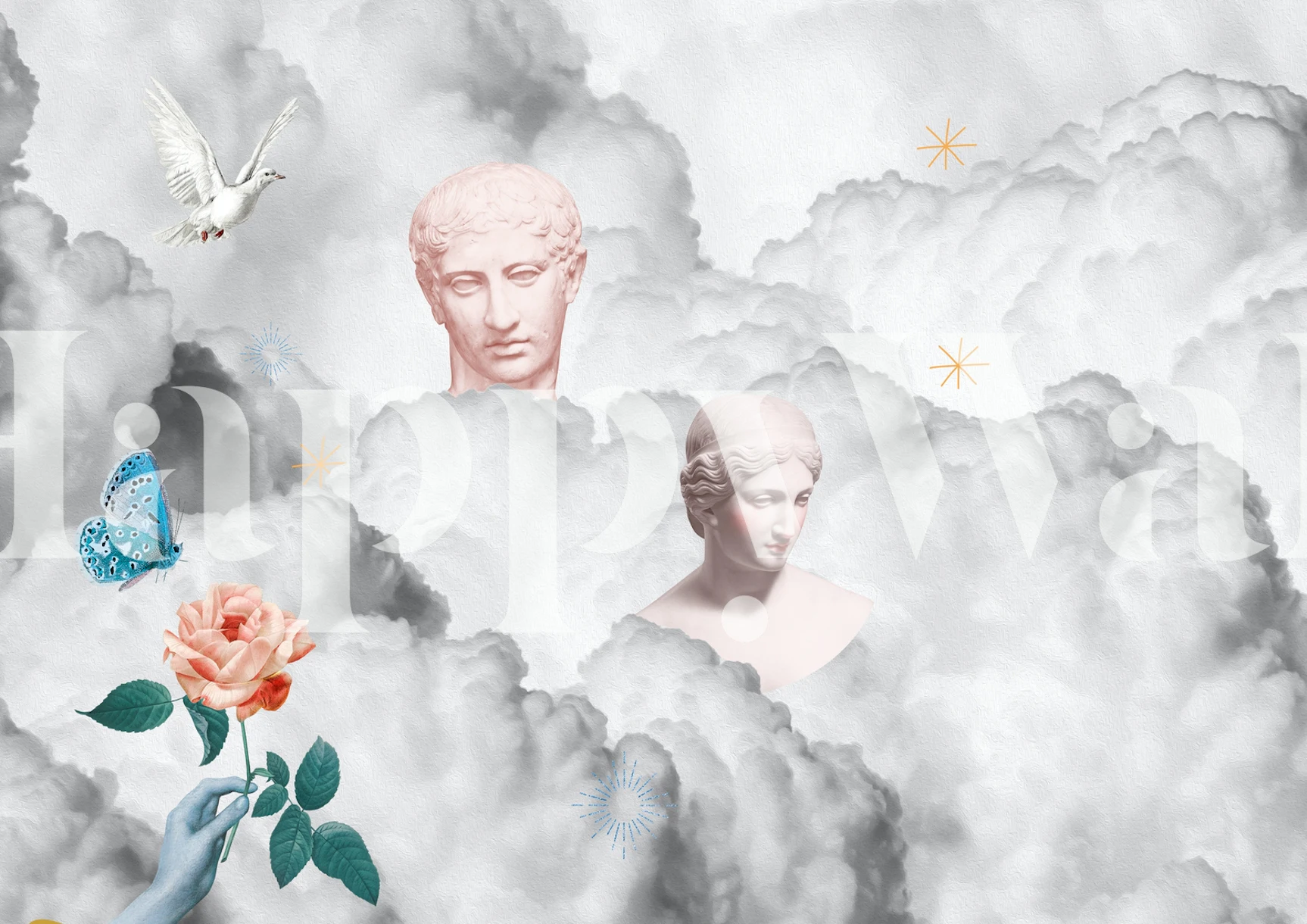 Ancient Aesthetic Gods Art Wallpaper Happywall