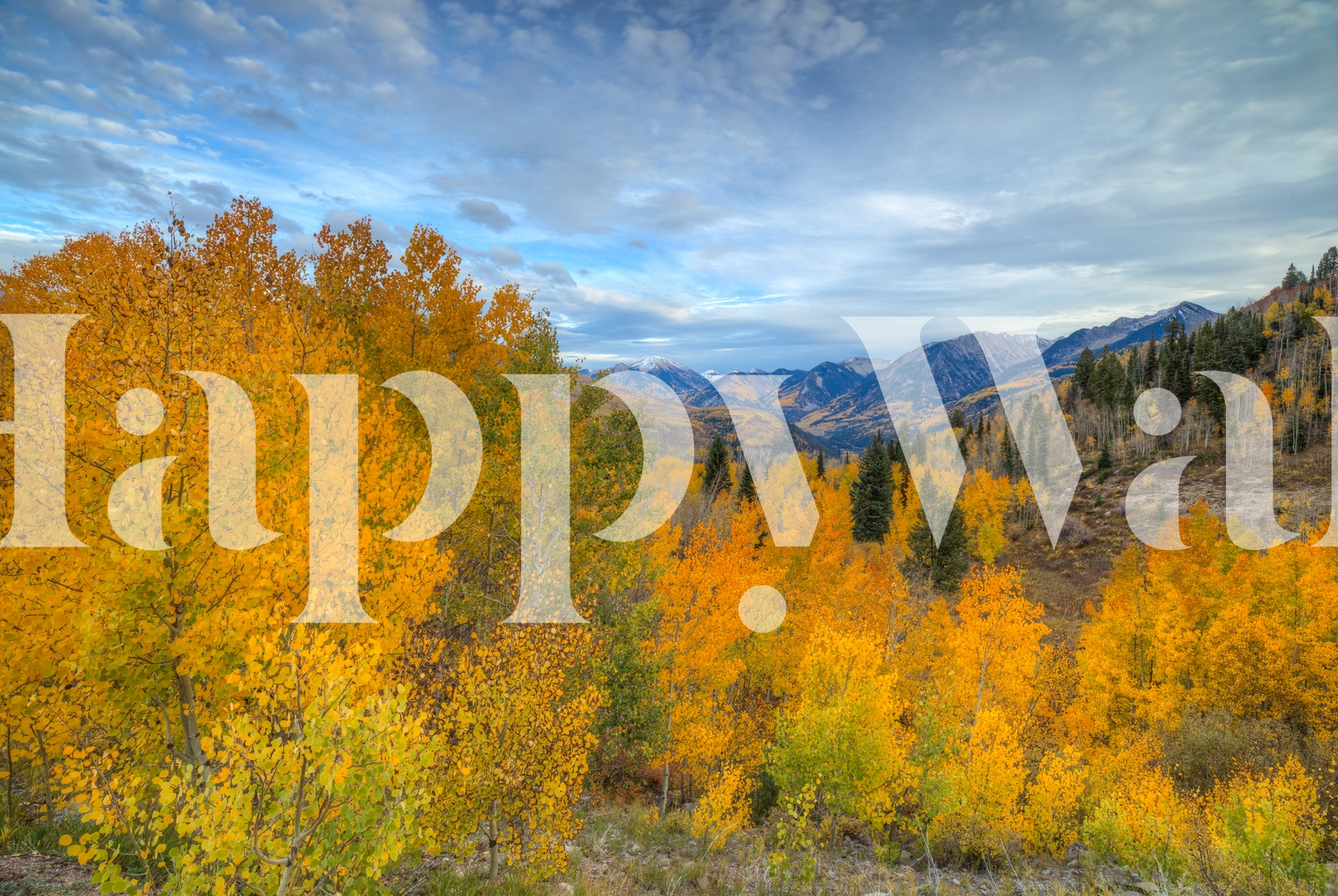 Autumn Glory at McClure Pass 6 Wallpaper | Buy from Happywall