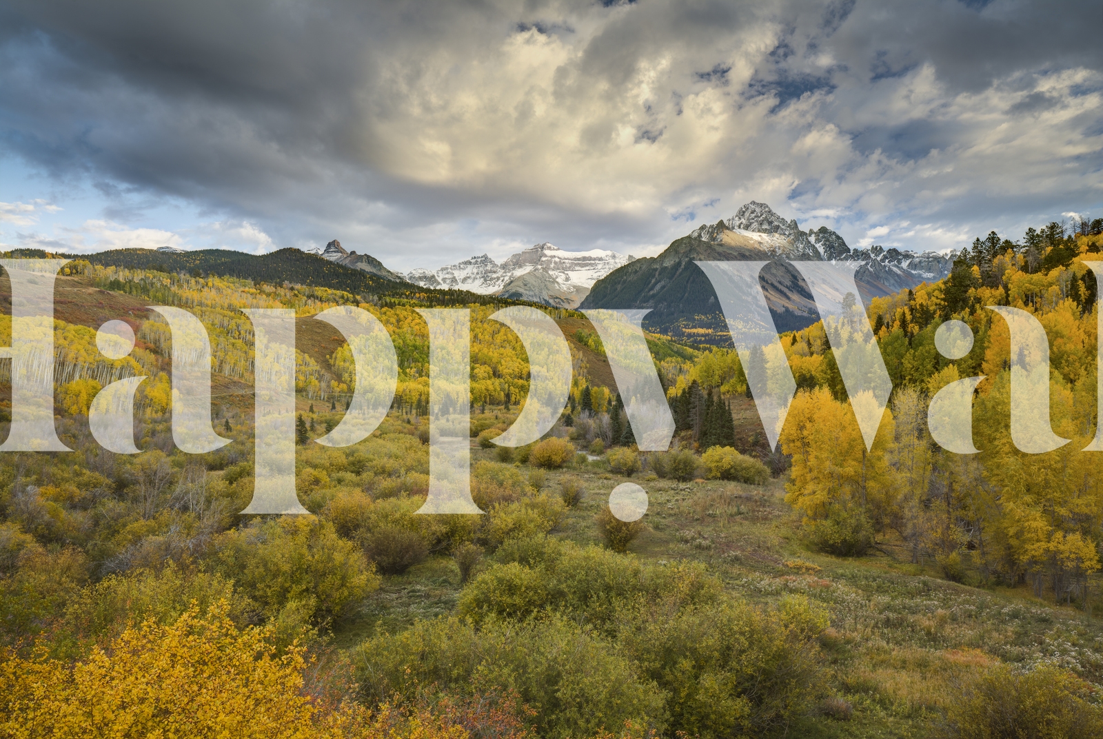Autumn Mountain Landscape Wallpaper
