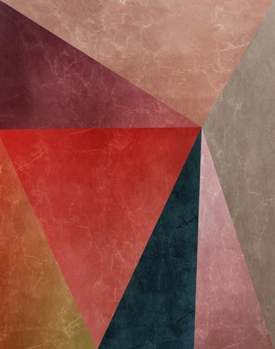 Connected Triangles 5 Wallpaper | Happywall