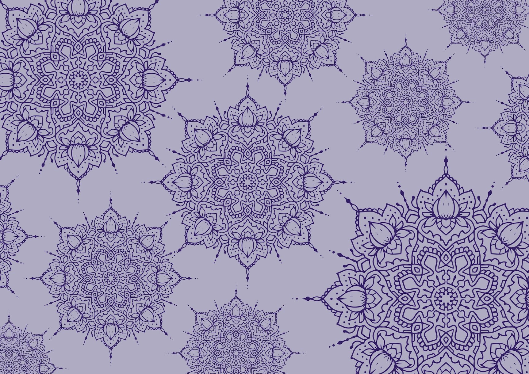Lotus Mandala Wallpaper | Unique and Beautiful Designs at Happywall