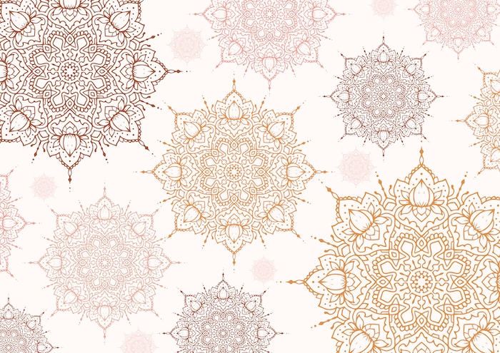 Boho Chic Mandala Wallpaper for Modern Rooms