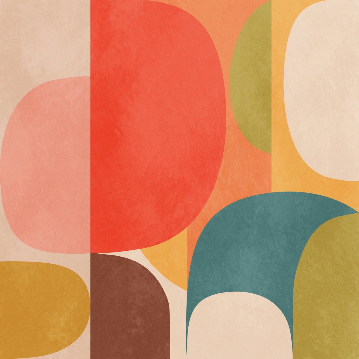 Rounded Parts 6 Wallpaper - Happywall.com