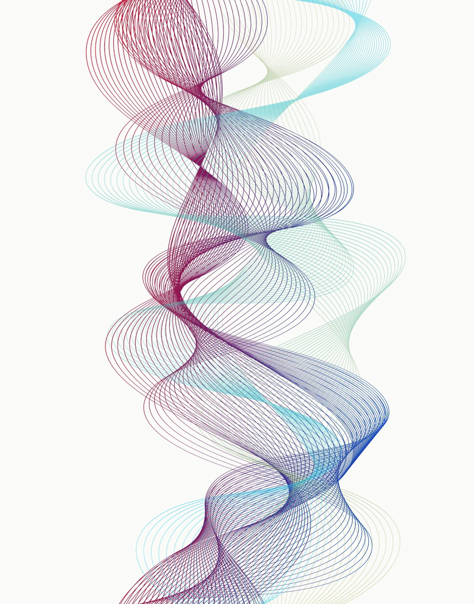 Winding Shapes 2 Wallpaper - Buy Online | Happywall