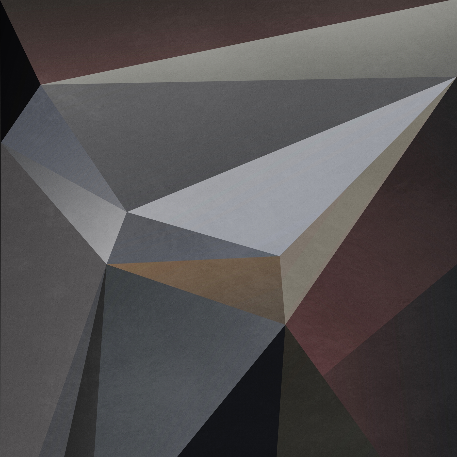 Modern Connected Triangles 12 Wallpaper - Buy Online | Happywall