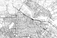 Amsterdam Map Wallpaper Unique Design Happywall