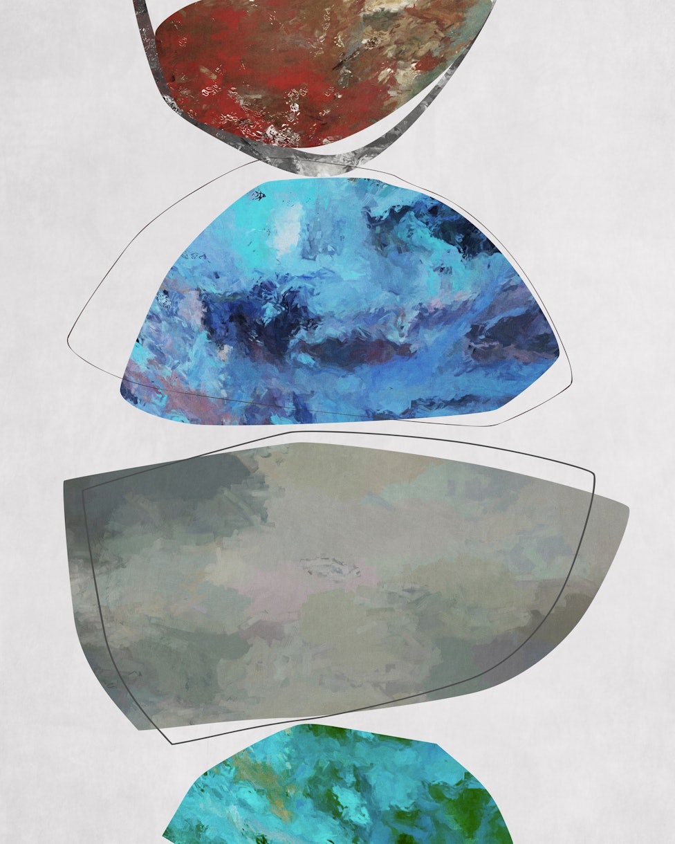 Organic Shapes 8 Wallpaper - Buy Online at Happywall