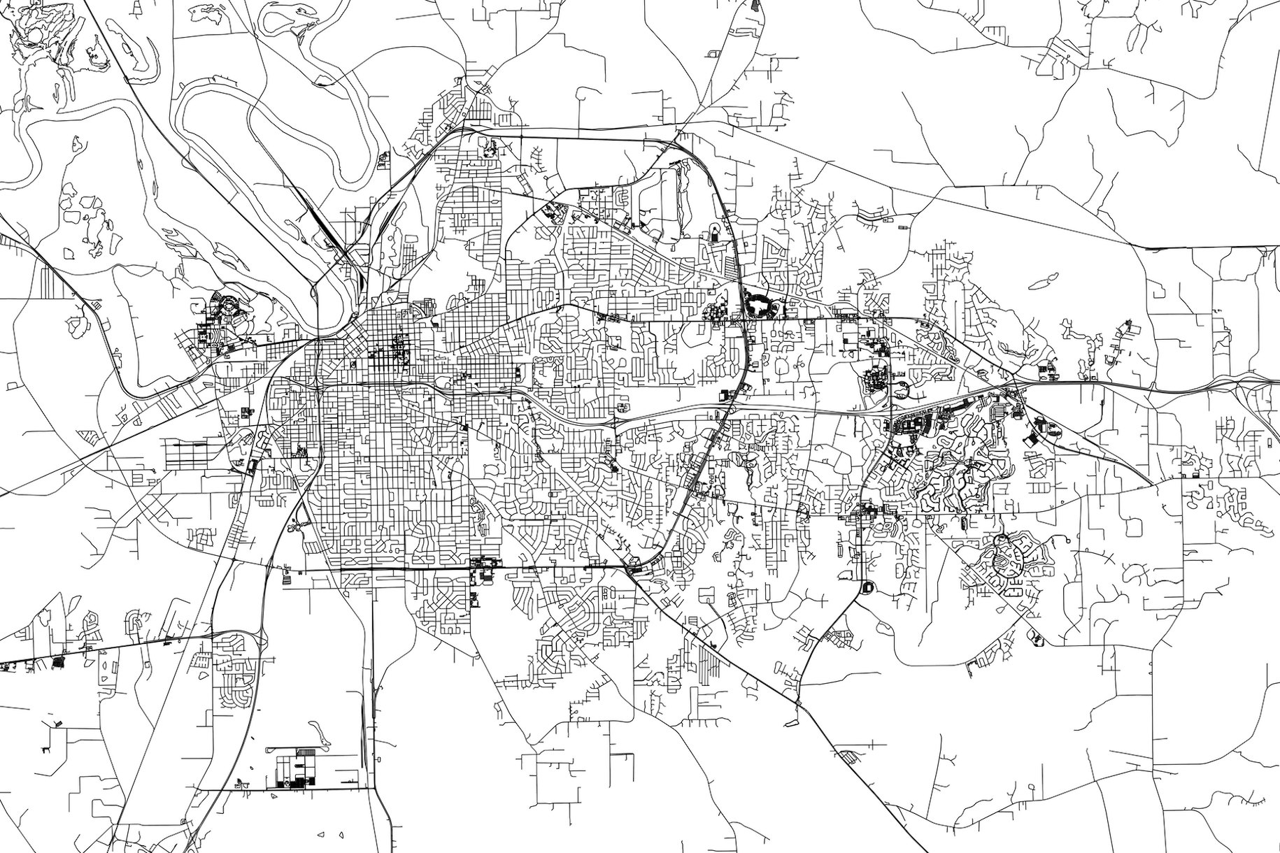 Montgomery Map Wallpaper | Buy Vintage Maps Online | Happywall