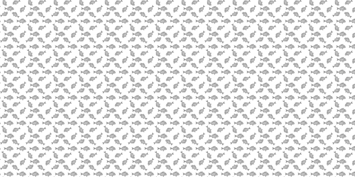Ink Fish Pattern Wallpaper for Kids Room