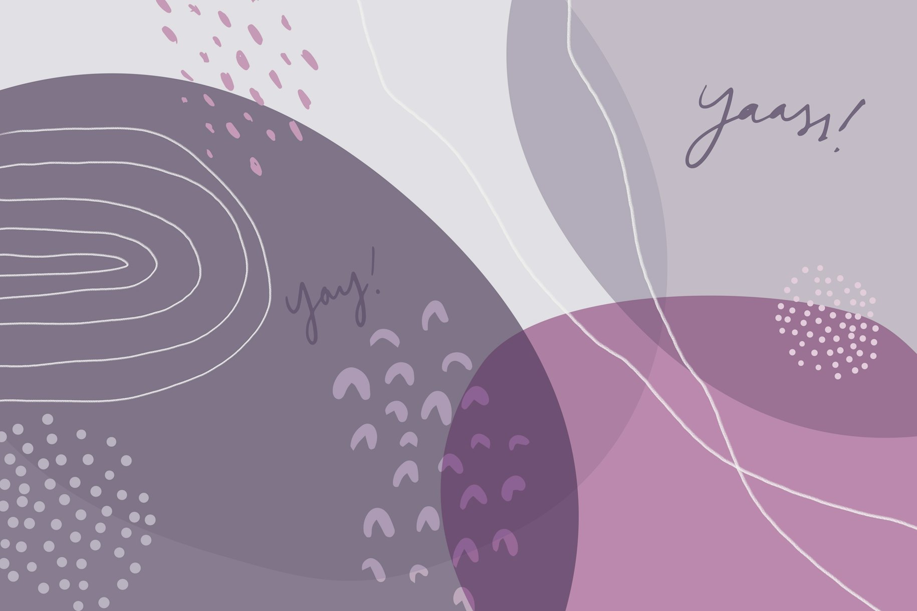 Yay Fun Wall Wallpaper | Cheerful and Colourful Design | Happywall