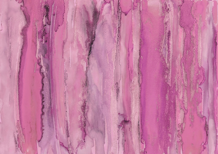 Pink Ink Texture Colorful Art Wallpaper – Happywall