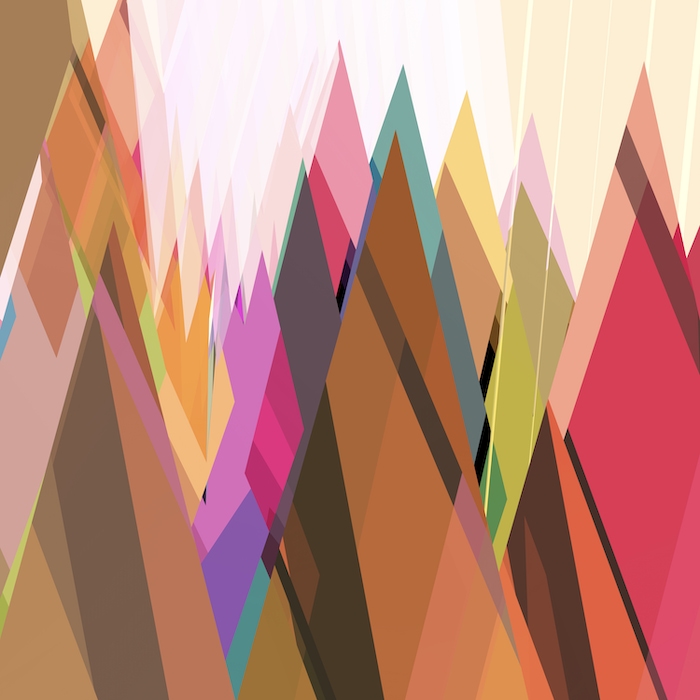 Colorful Geometric Wallpaper for Modern Rooms