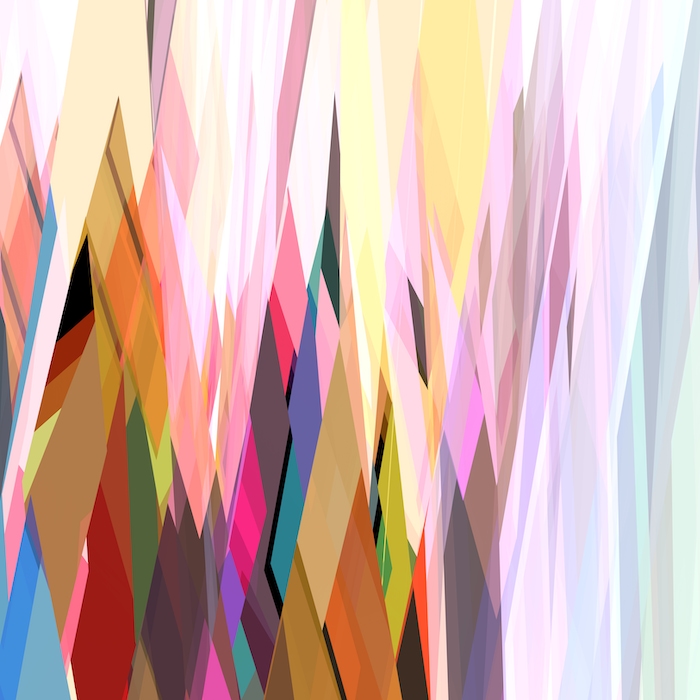 Pointed Shapes 4 Wallpaper | Happywall