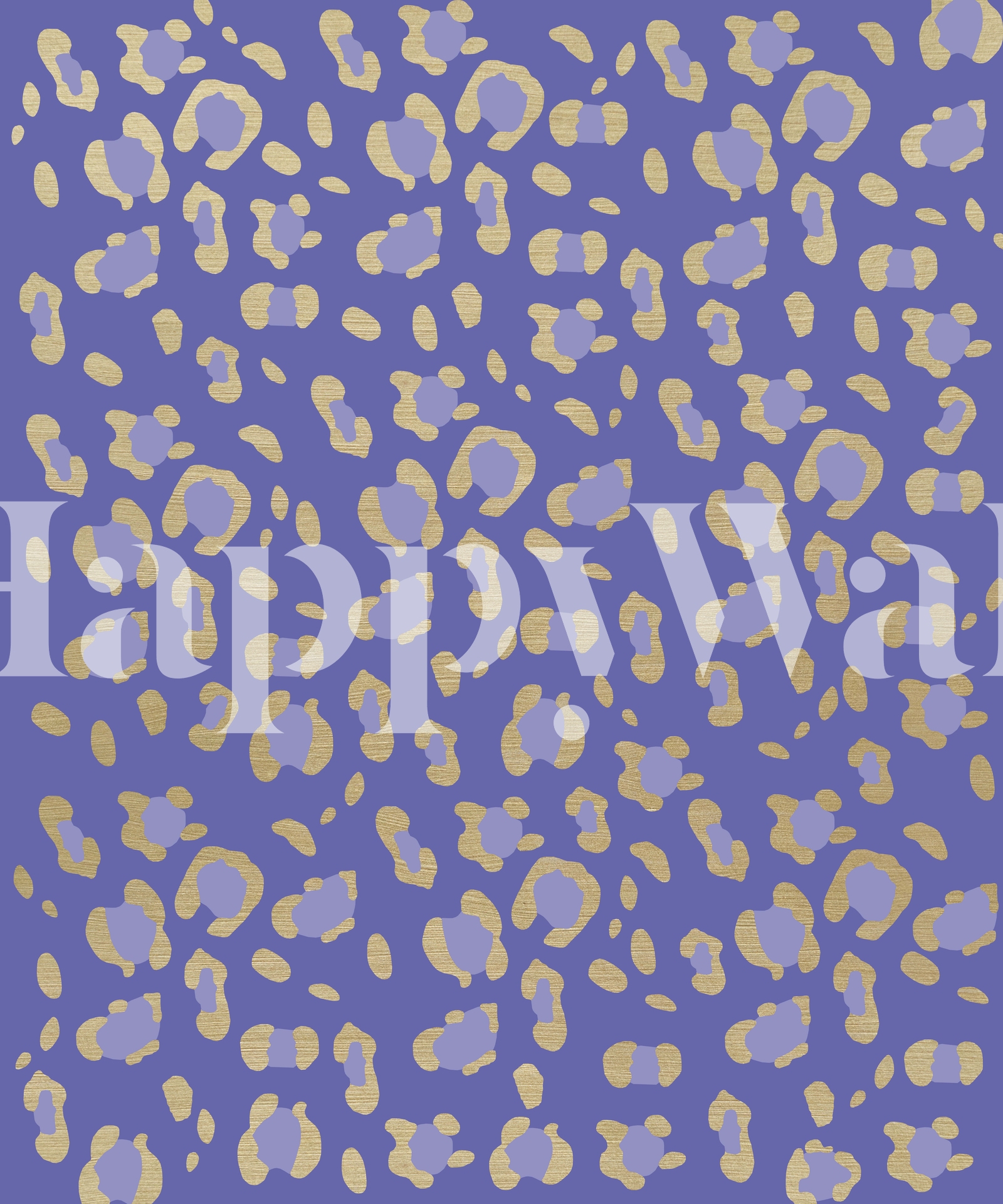 Glamorous Leopard Animal Print Wallpaper - Happywall