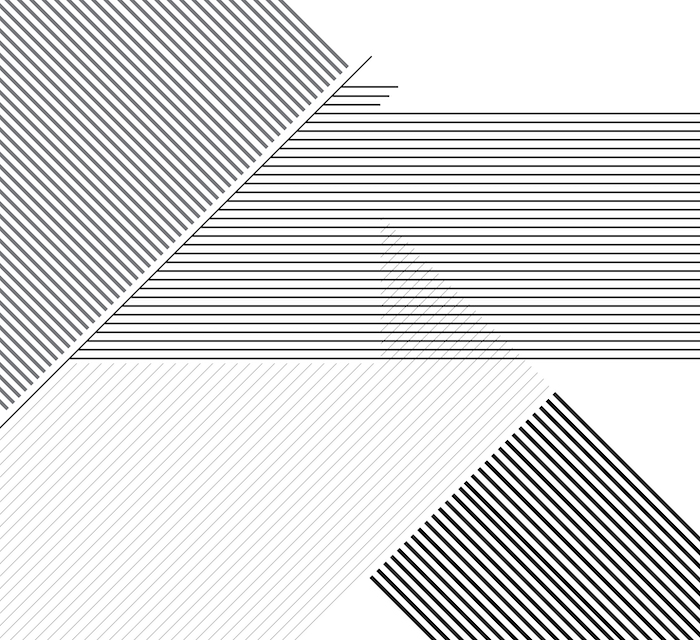 Modern Lines Black White 2 Wallpaper | Happywall