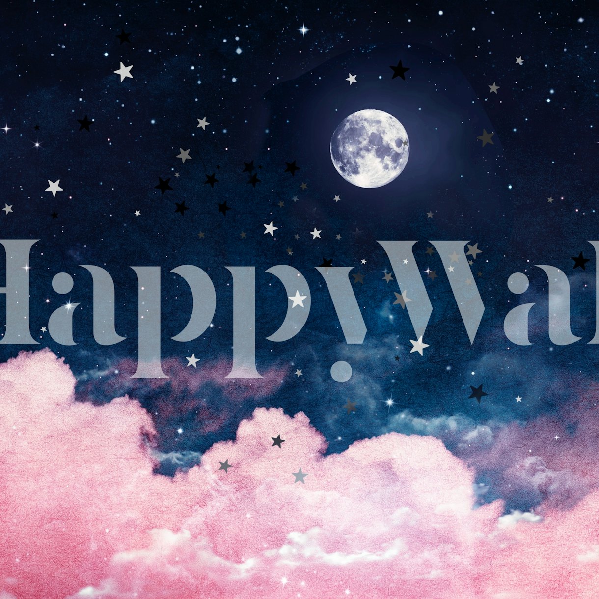 Sweet Moon Night Wallpaper - Buy Now on Happywall
