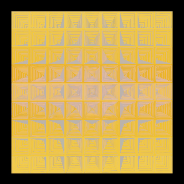 Tapeta inspirovaná Pantonem z 70. let | Happywall
