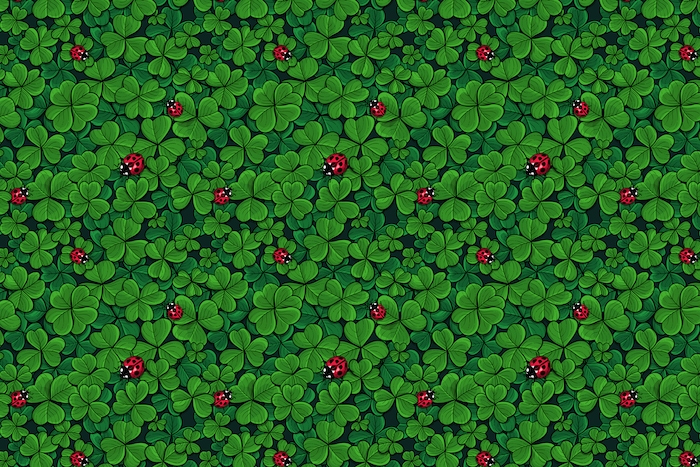 Find the Lucky Clover 5 Wallpaper | Happywall