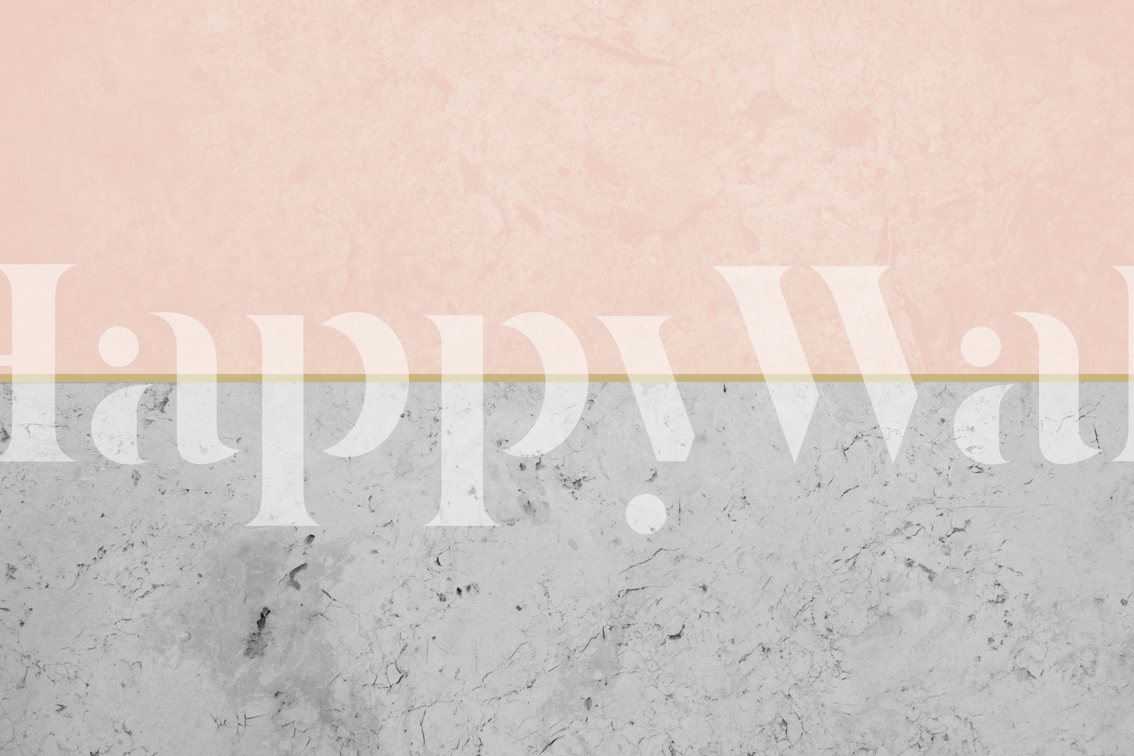 Soft Peach Gray Concrete 1 Wallpaper | Happywall