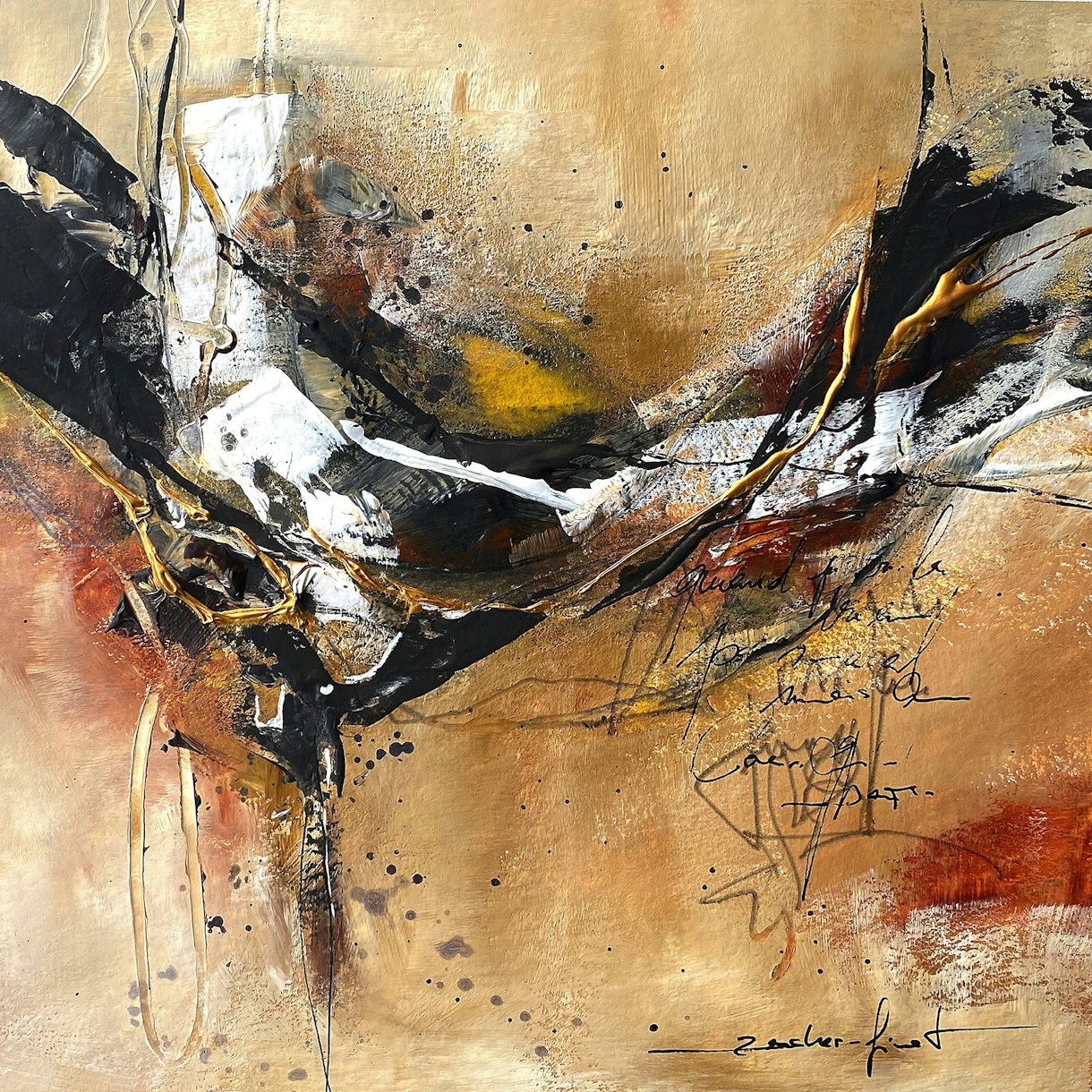 Buy Crazy Crush Abstract Art Wallpaper | Happywall