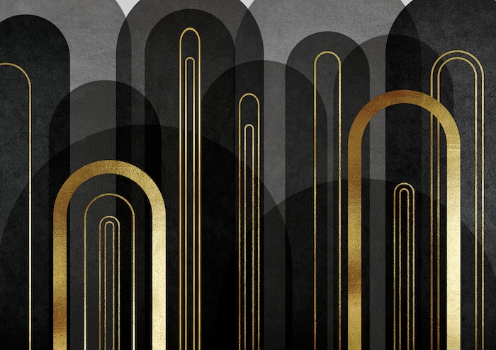 Modern Vintage Vibe Wallpaper | Happywall