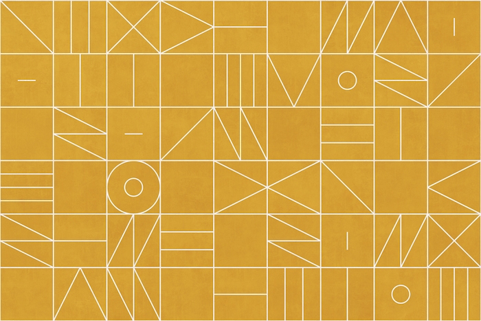 My Fav Geo Patterns No. 4 Large Wallpaper | Happywall