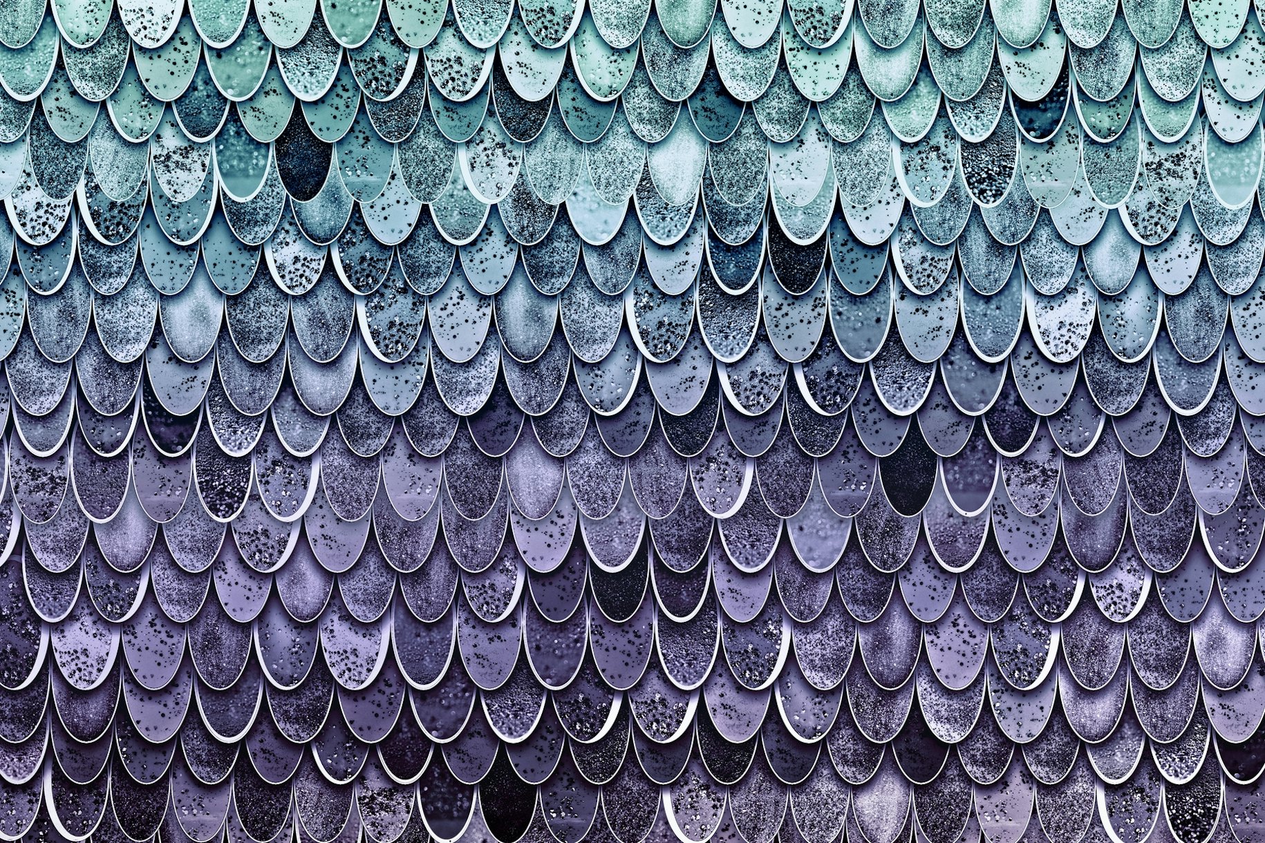 Magic Mermaid Mystic Teal wallpaper - Free shipping | Happywall