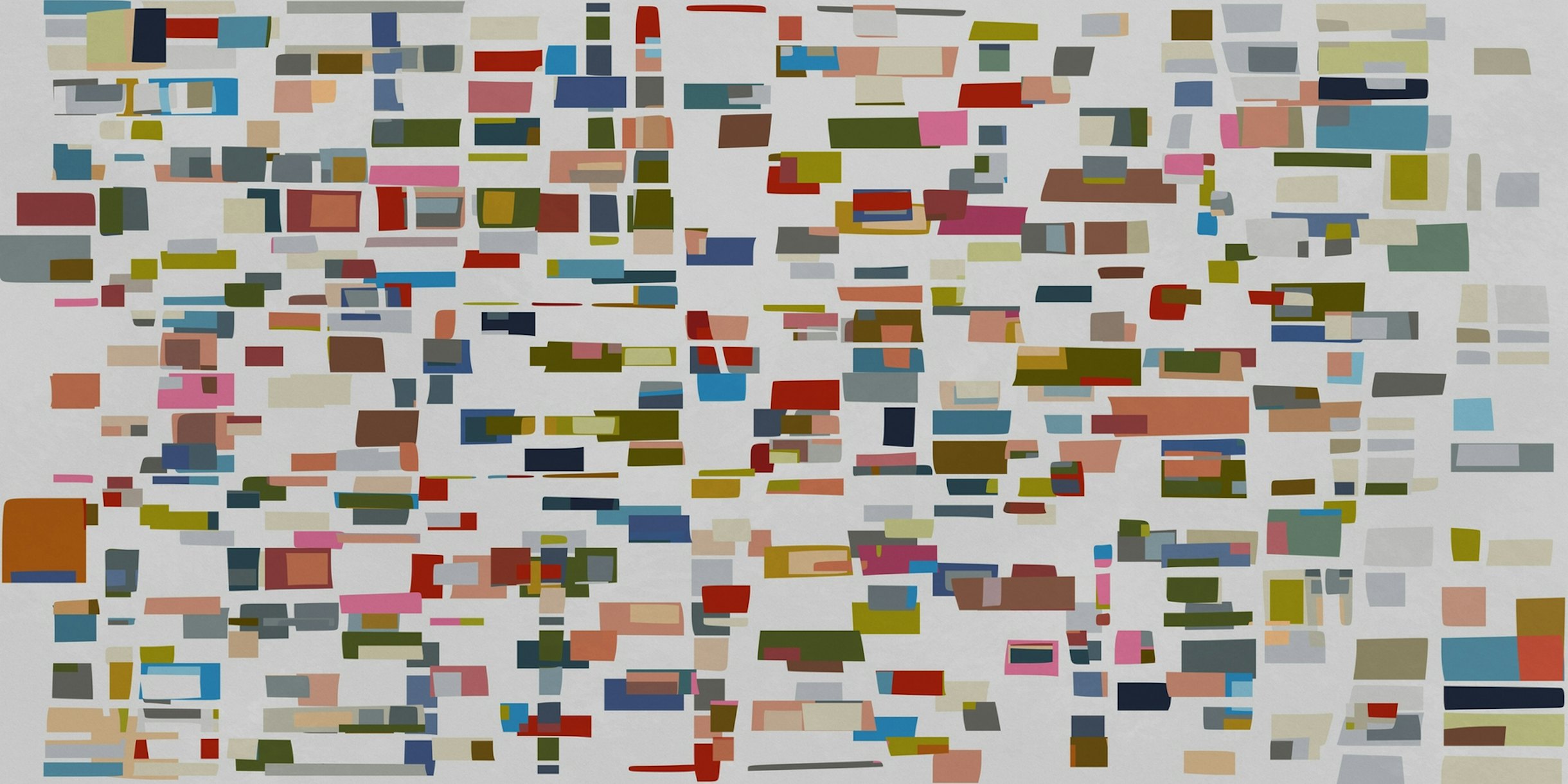 Colorful Multiple Pieces Wallpaper - Happywall