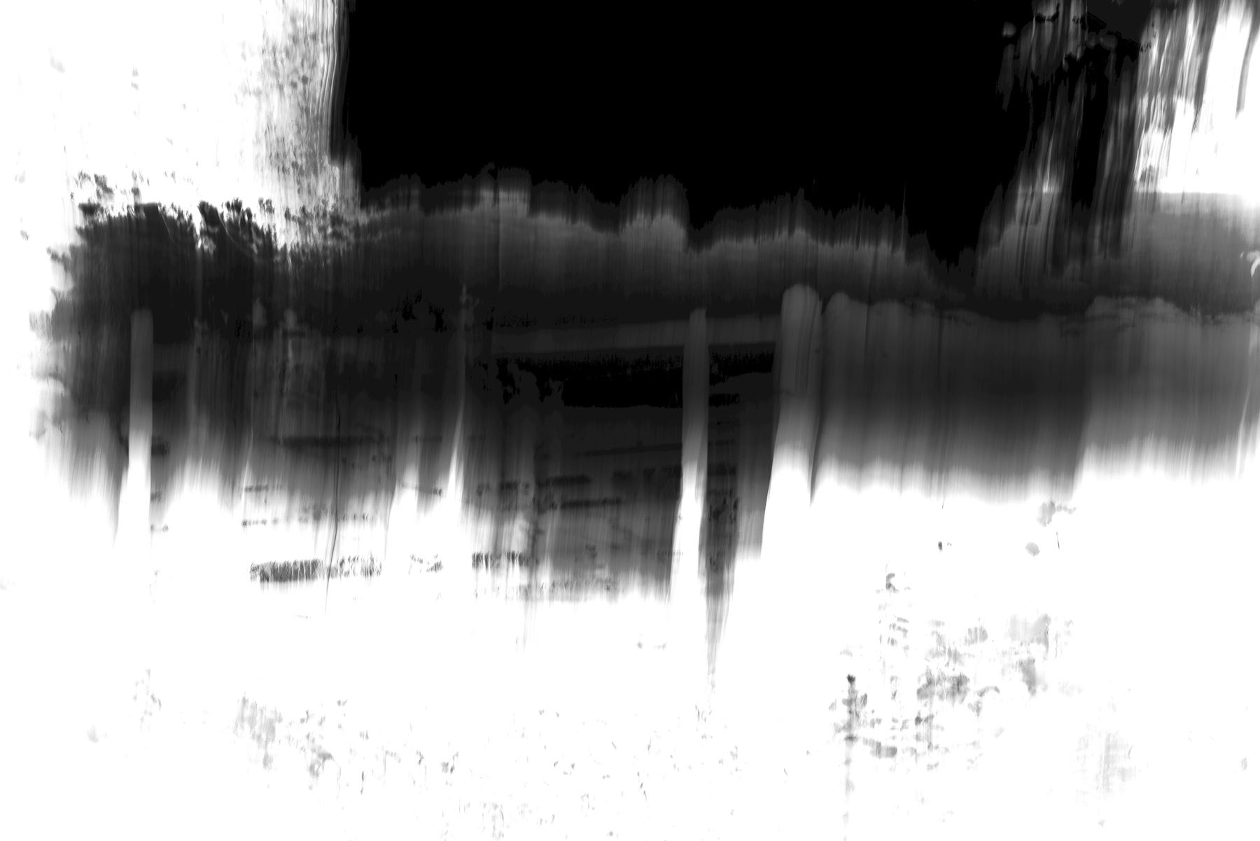 Ink Black and White Wallpaper - Abstract Wall Decor - Happywall