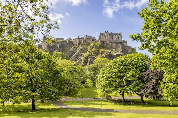 Buy Princess Street Gardens Wallpaper - Happywall