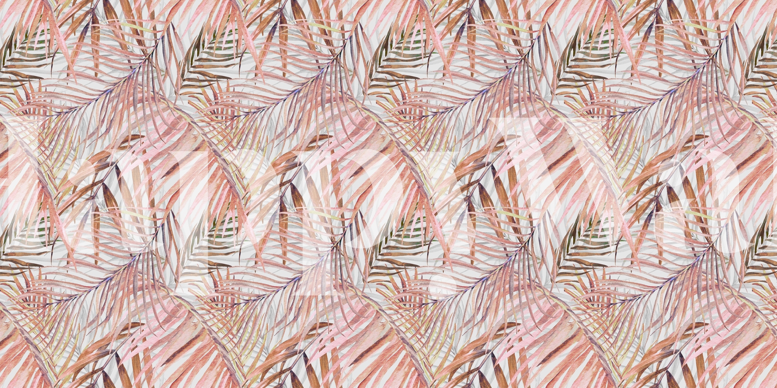 Pink Leaf 2 Wallpaper | Happywall