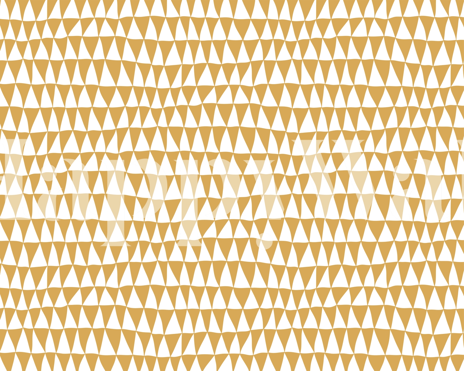Yellow Geometric Triangle Wallpaper