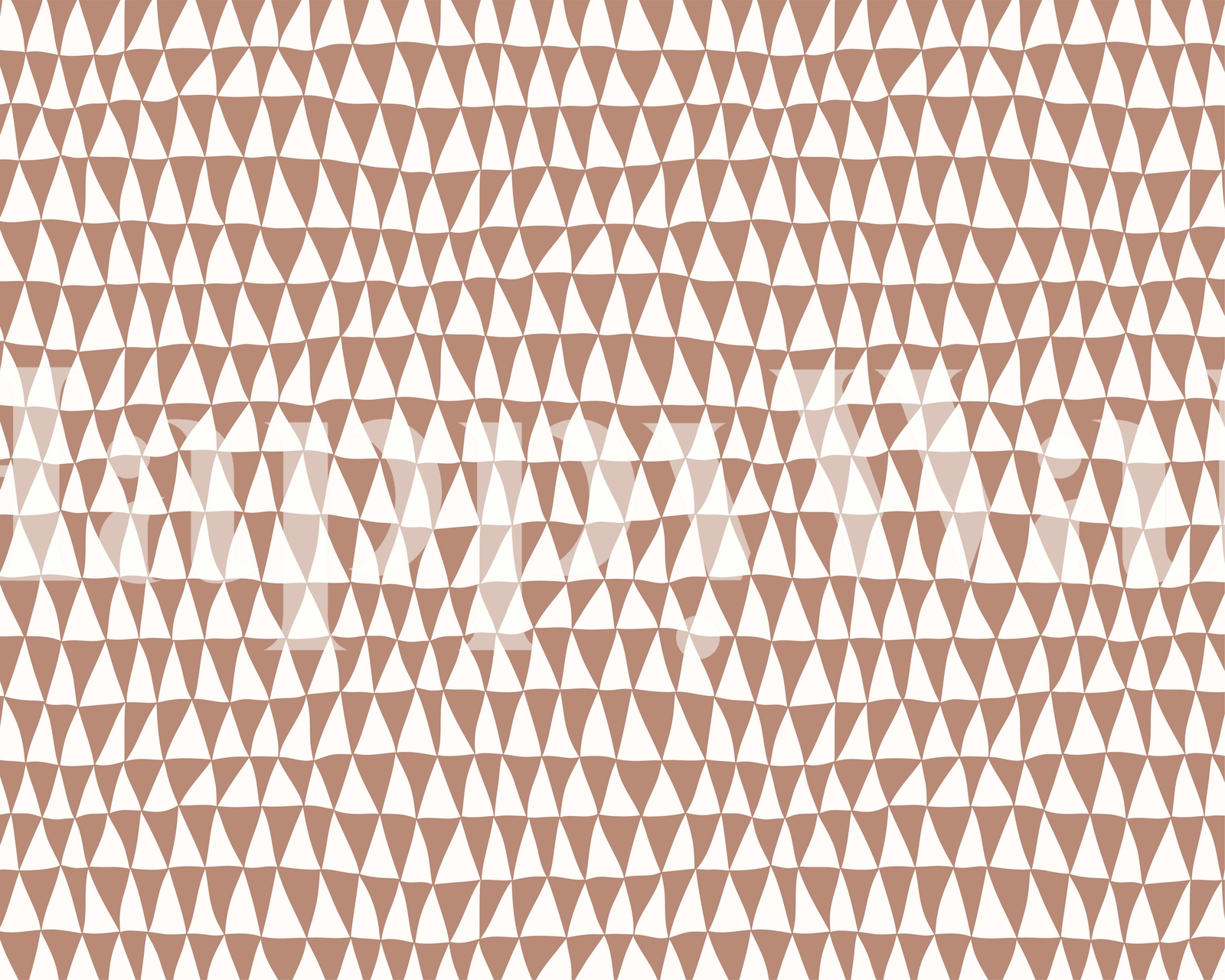 Brown Geometric Triangle Wallpaper for Modern Decor